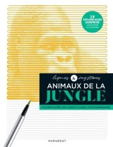 Lignes mystères : animaux de la jungle de Collectif | Recyclivre