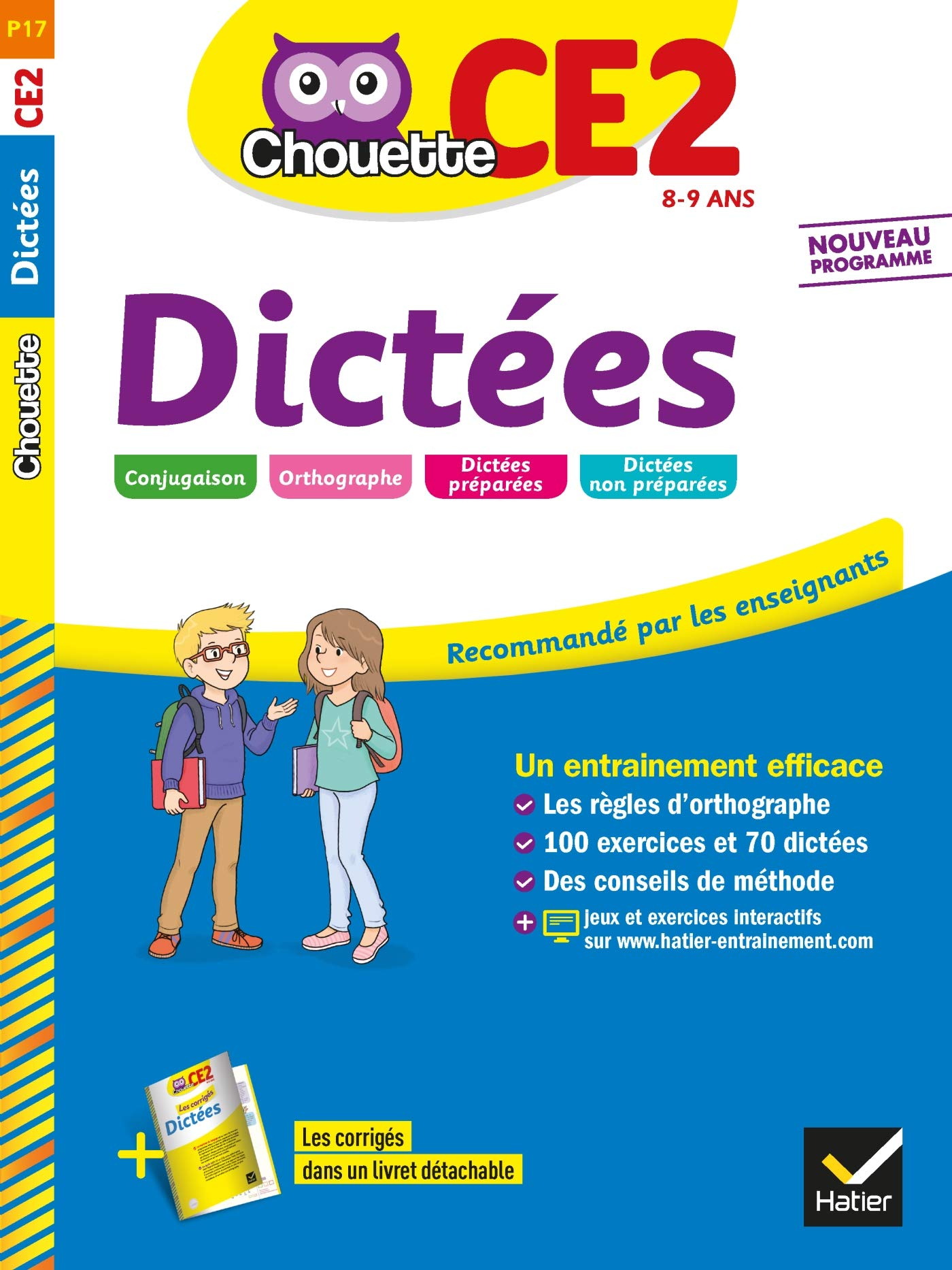 Dictées ce2, 8-9 ans : nouveau programme de Sophie Valle | Recyclivre