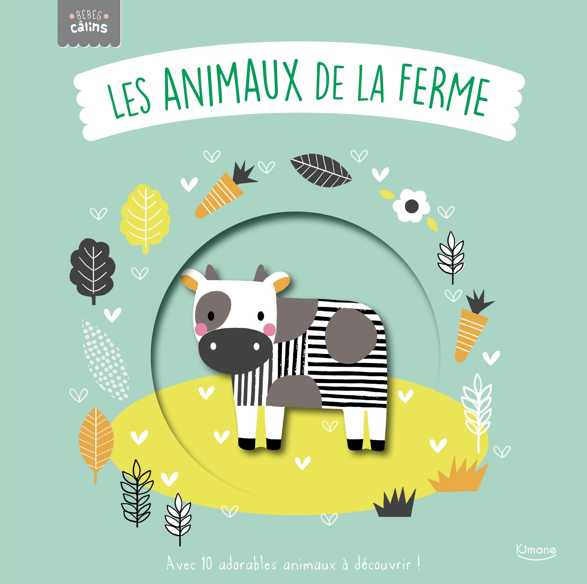 Les animaux de la ferme : avec 10 adorables animaux à découvrir ! de ...