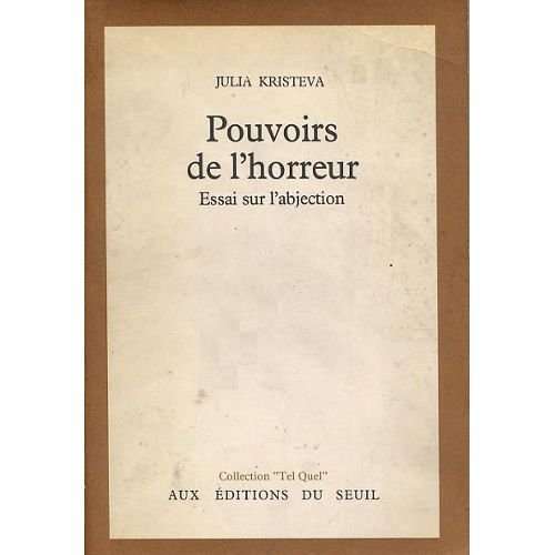 Pouvoirs de l'horreur - esai sur l'abjection de Kristeva Julia | Recyclivre