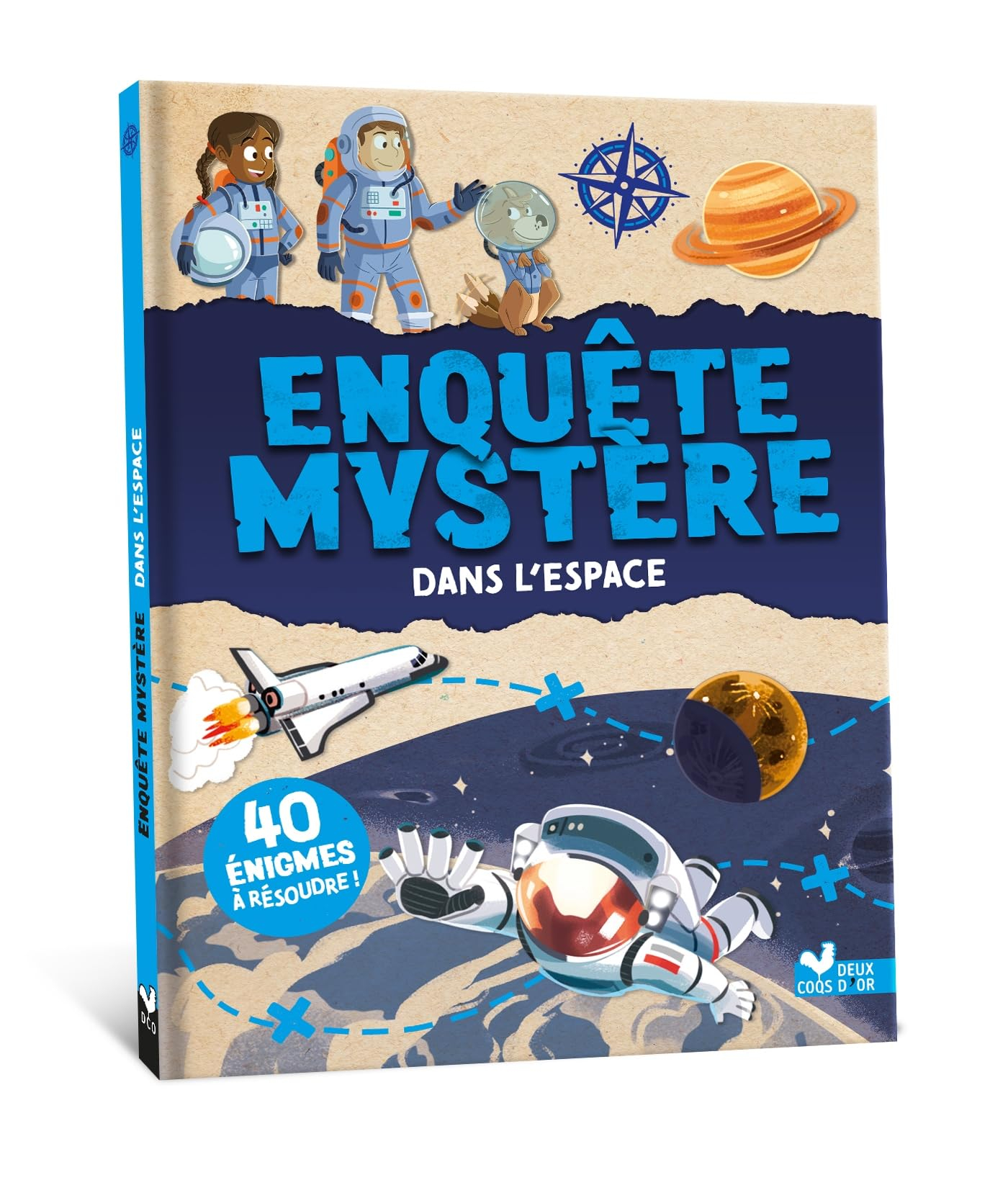 Enquête mystère. enquête mystère dans l'espace : 40 énigmes à résoudre ! de Catherine Mollica ...