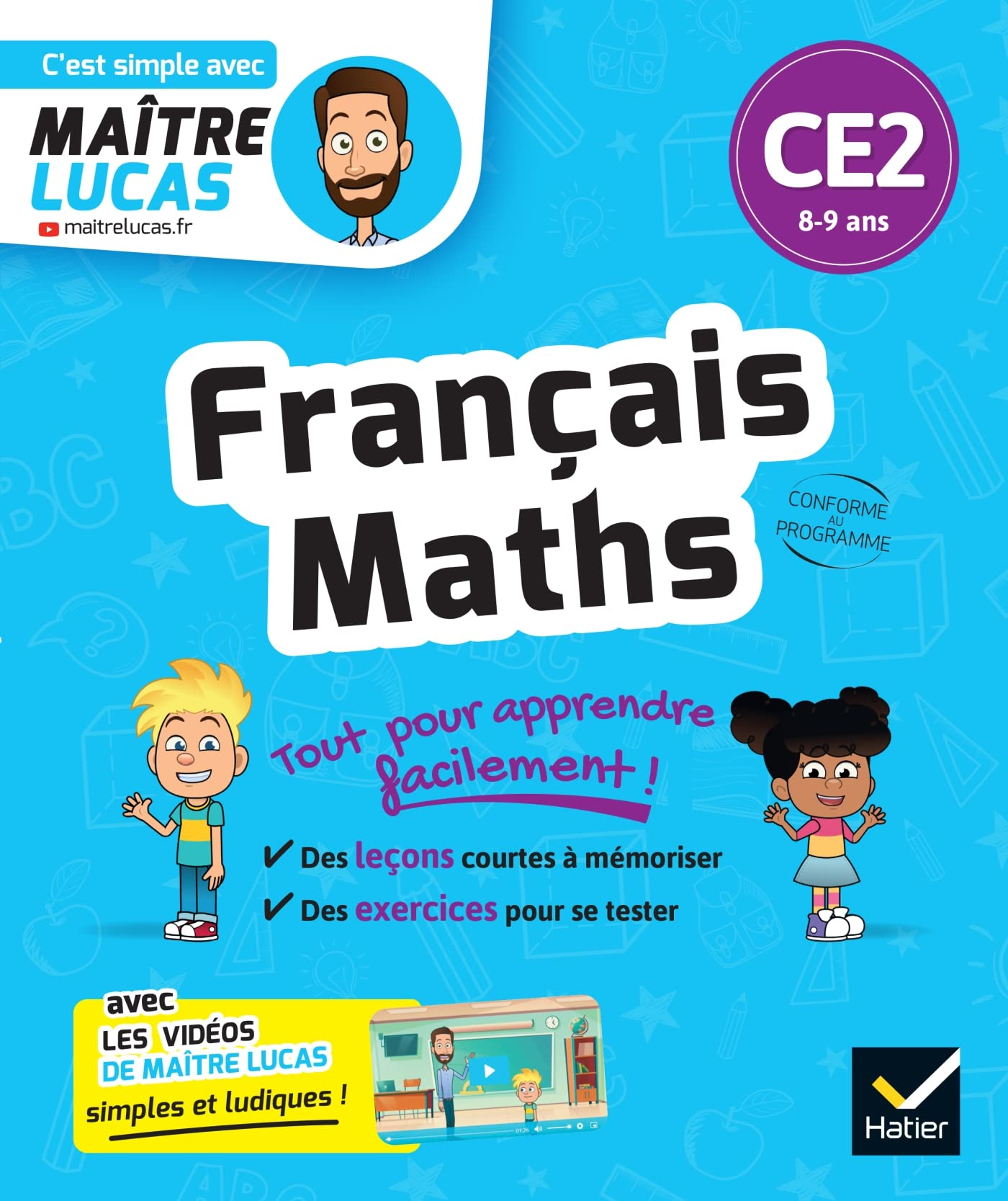 Français, maths ce2, 8-9 ans : tout pour apprendre facilement ...