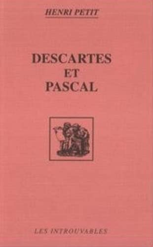 Descartes et pascal de Henri Petit | Recyclivre