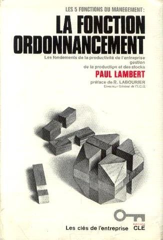 La fonction ordonnancement de Lambert | Recyclivre