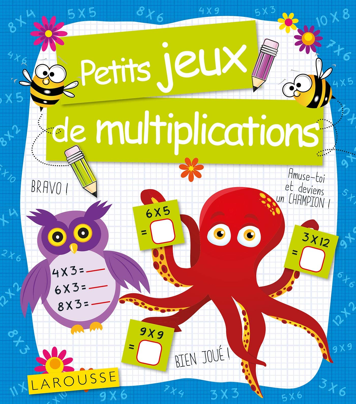 Petits jeux de multiplications de Penny Worms | Recyclivre