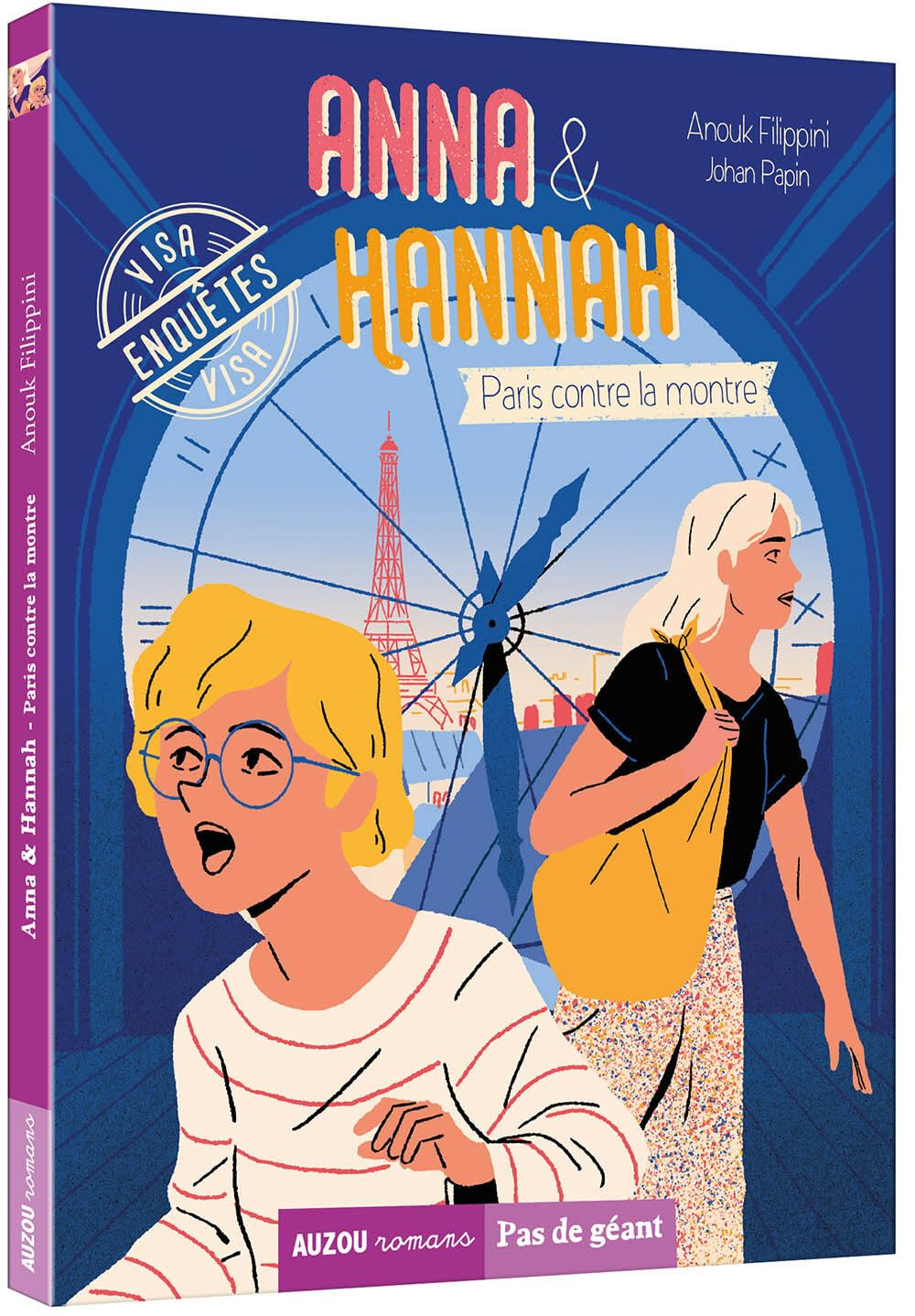 Anna & hannah. vol. 4. paris contre la montre de Anouk Filippini ...