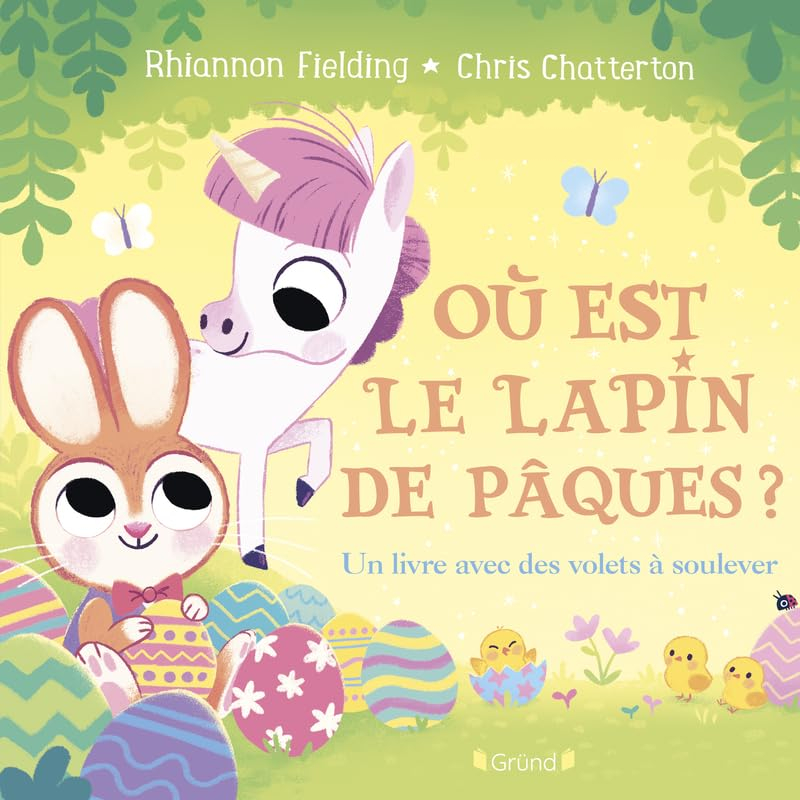 Où est le lapin de pâques ? : un livre avec des volets à soulever de ...