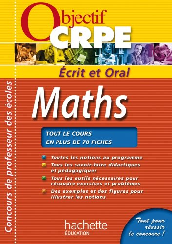 Maths : écrit et oral : tout le cours en plus de 70 fiches de Alain ...