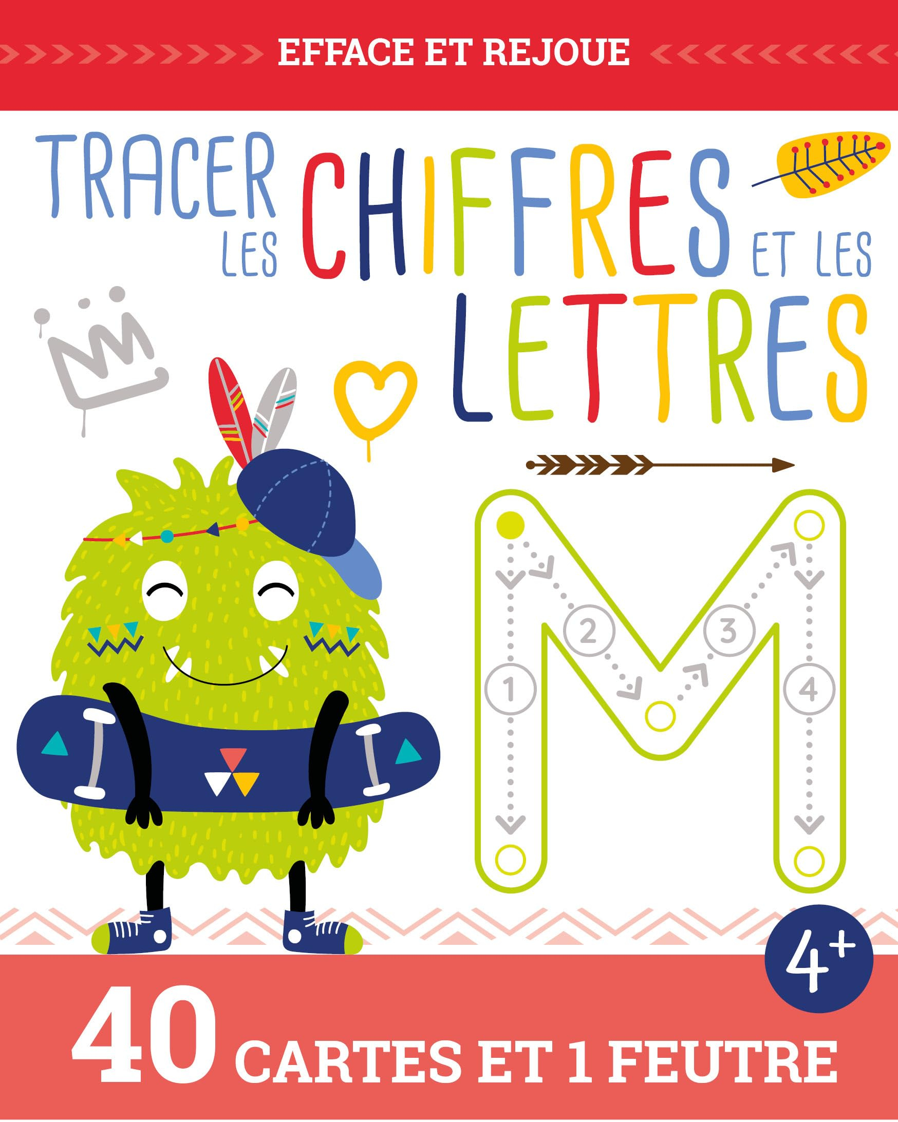 Tracer les lettres et les chiffres de Idées Book | Recyclivre