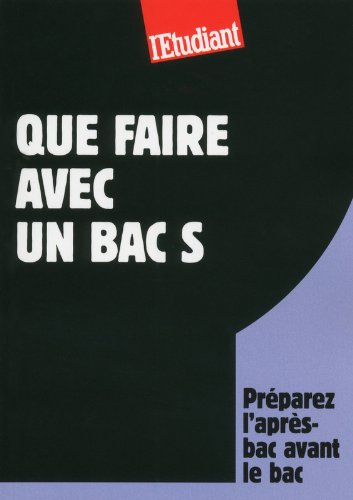 Que faire avec un bac s : préparez l'après-bac avant le bac de Thomas ...