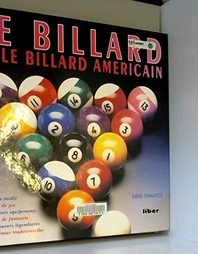Le billard et le billard américain de Mike Shamos | Recyclivre