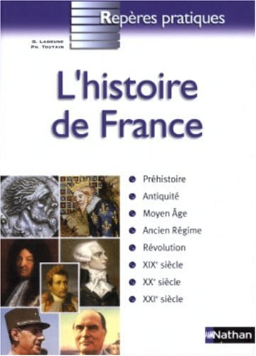 L'histoire de france de Gérard Labrune, Philippe Toutain | Recyclivre