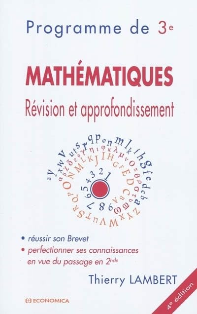 Mathématiques, révision et approfondissement : programme de 3e ...
