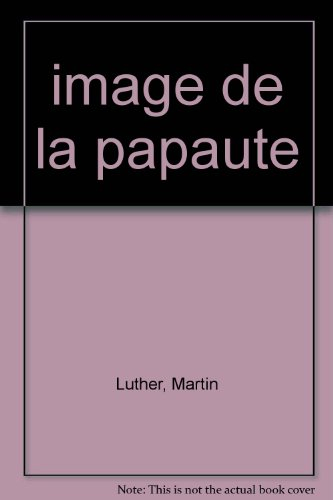 Image de la papauté de Martin Luther | Recyclivre