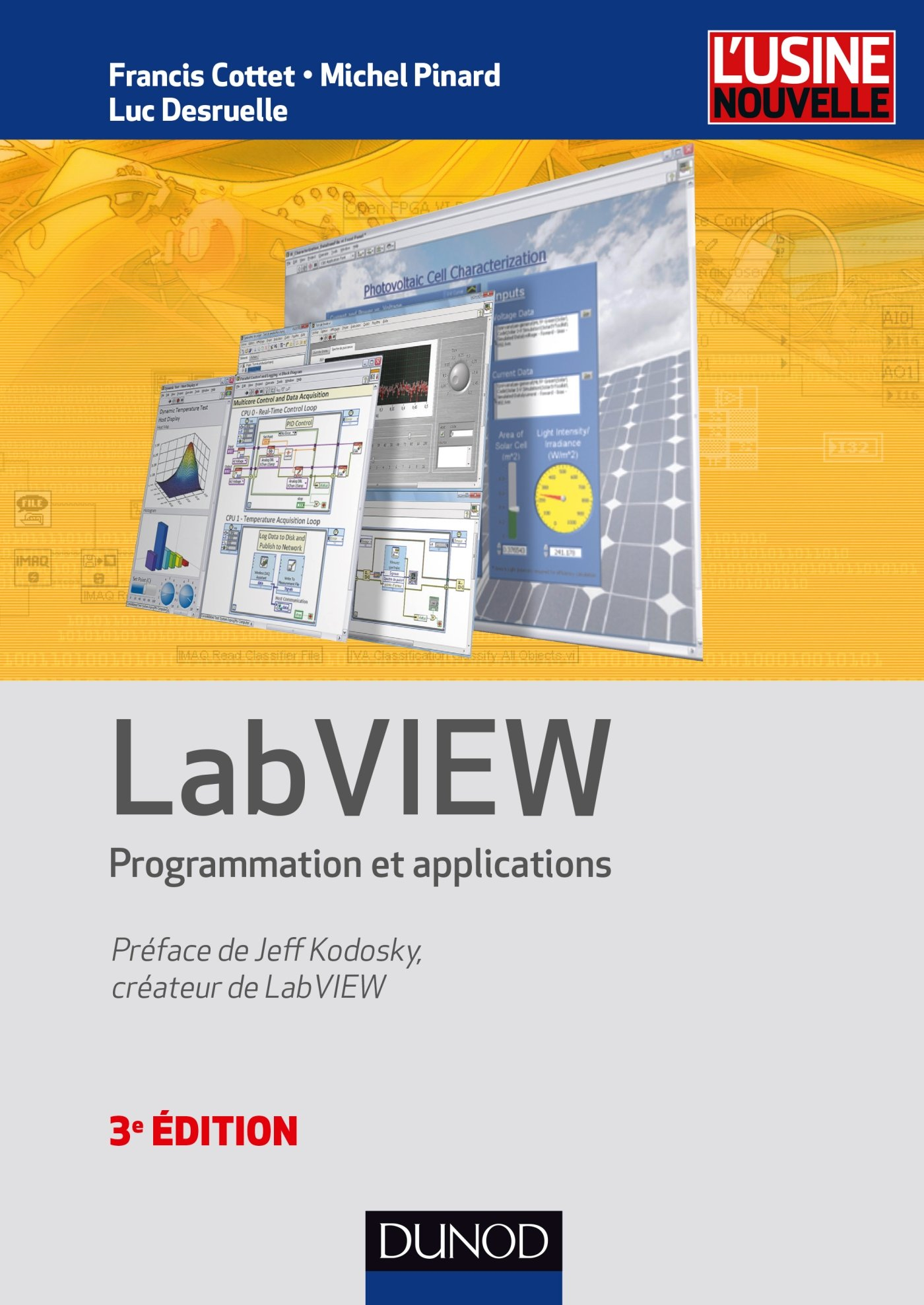 Labview : programmation et applications de Francis Cottet, Michel Pinard, Luc Desruelle | Recyclivre