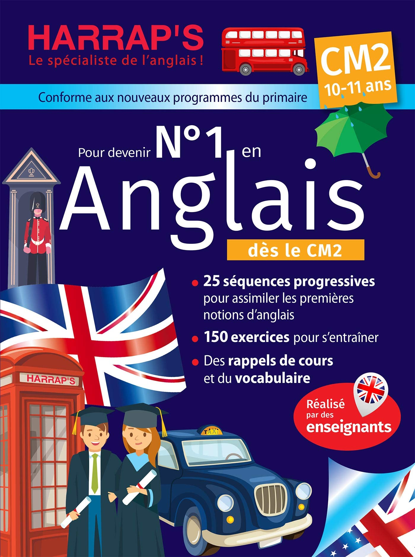 Pour devenir n° 1 en anglais cm2, 10-11 ans : conforme aux nouveaux programmes du primaire de ...