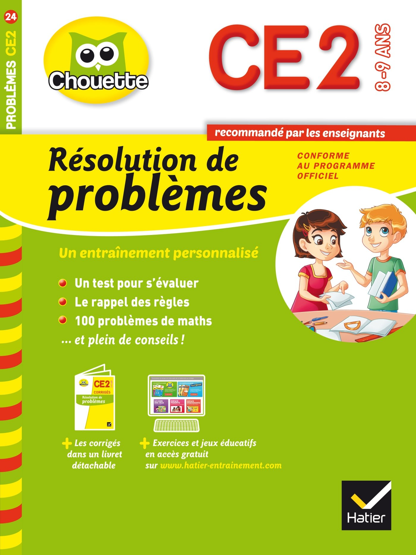 Résolution de problèmes ce2, 8-9 ans de Géraldine Collette | Recyclivre