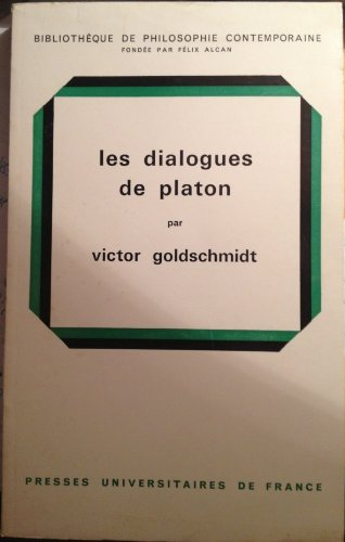 Les dialogues de platon, structure et méthode dialectique de ...