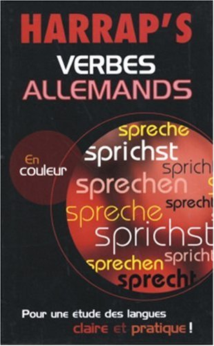 Harrap's verbes allemands de Harrap | Recyclivre