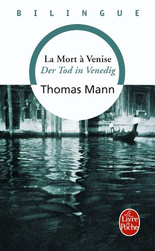 La mort à venise. der tod in venedig de Thomas Mann | Recyclivre
