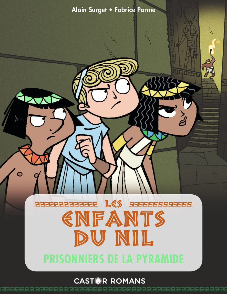 Les enfants du nil. vol. 3. prisonniers de la pyramide de Alain Surget | Recyclivre