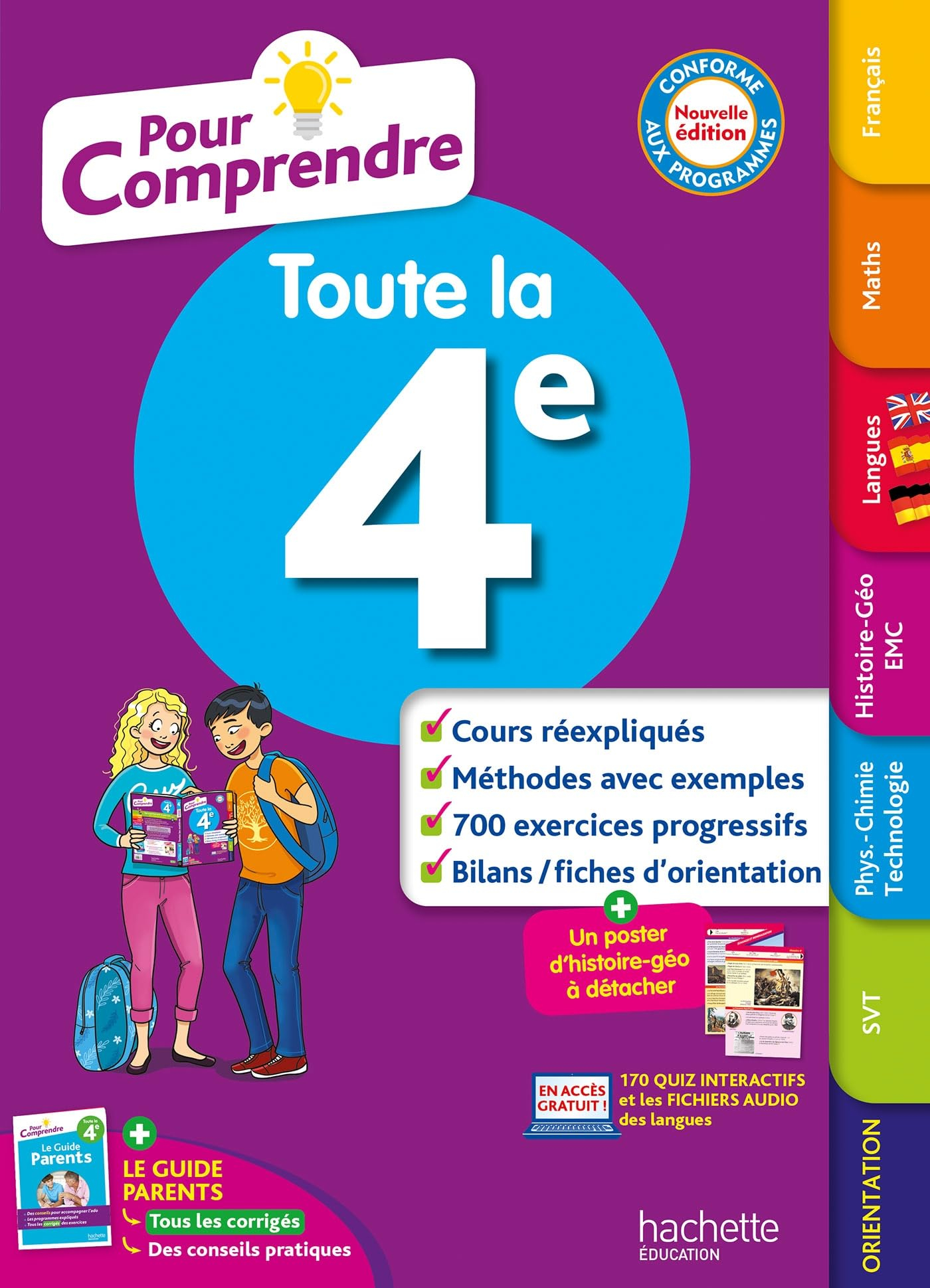 Pour comprendre toute la 4e : conforme aux programmes de Lisle, Isabelle De | Recyclivre