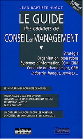 Guide des cabinets de conseil en management de Hugot | Recyclivre