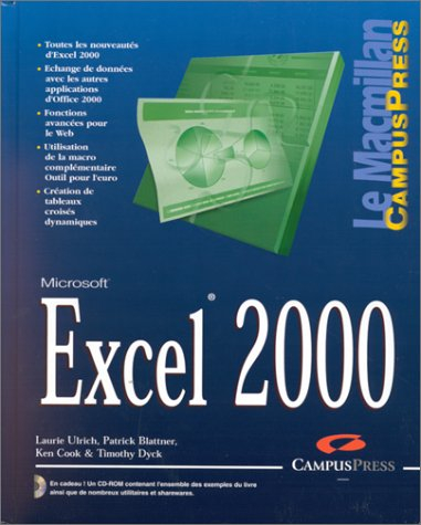 Microsoft excel 2000 de Blattner, Patrick | Recyclivre