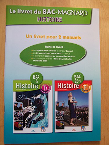 Le livret du bac magnard histoire de Hugo Billard | Recyclivre