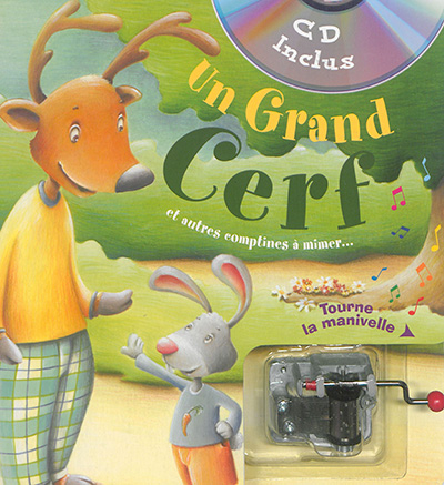 Un grand cerf : et autres comptines à mimer de Bruno Robert | Recyclivre