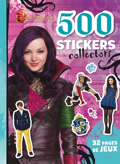 Descendants : 500 stickers collectors de Walt Disney Company | Recyclivre