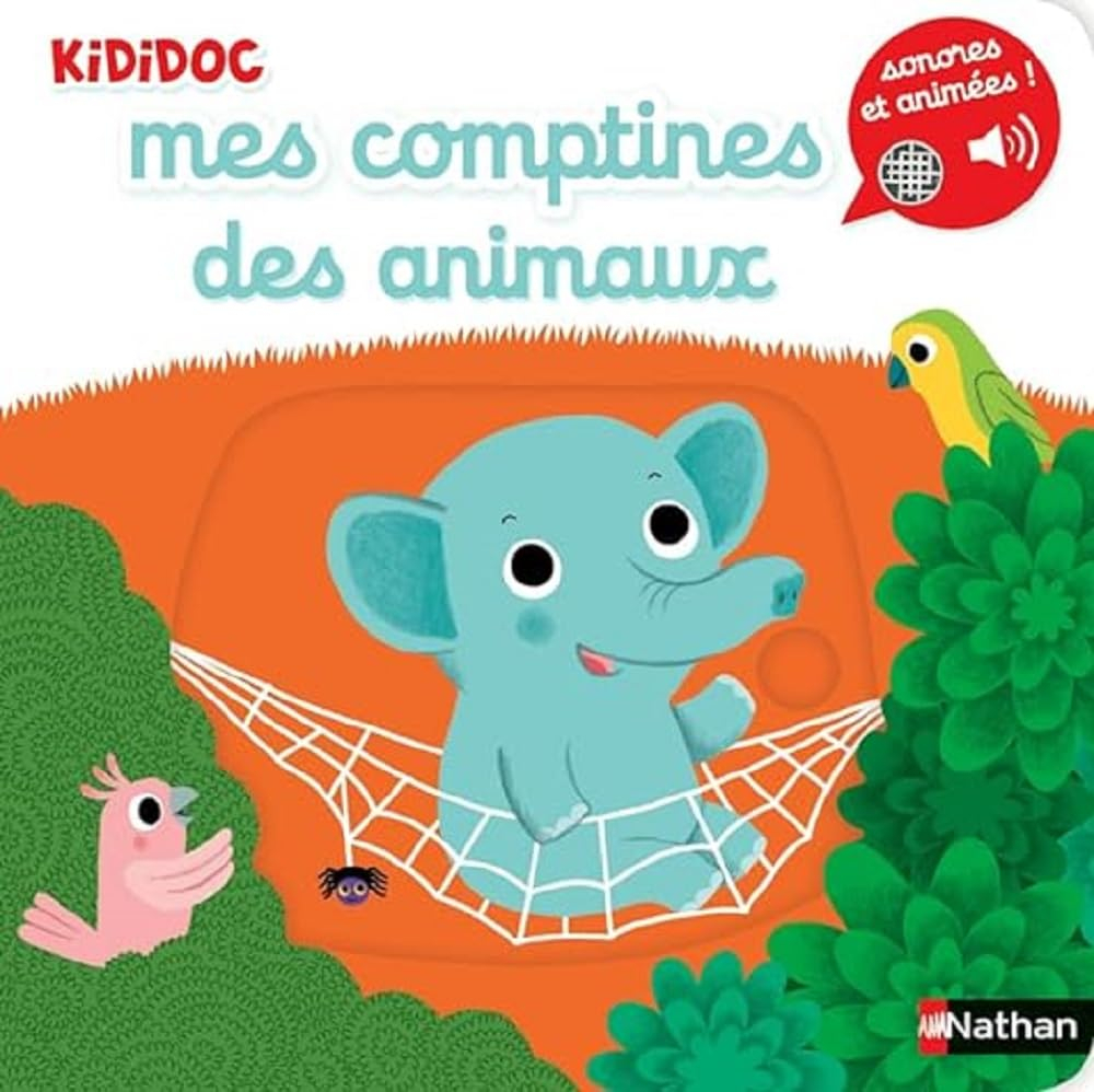 Mes comptines des animaux de Nathalie Choux | Recyclivre