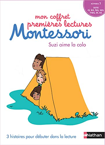 Mon coffret premières lectures montessori : suzi aime la colo : niveau ...