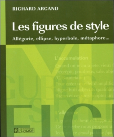 Les figures de style : allégorie, ellipse, hyperbole, métaphore... de ...