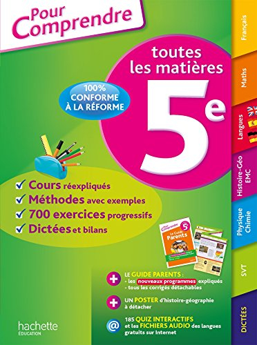 Toutes les matières 5e : nouveaux programmes de Isabelle De Lisle ...
