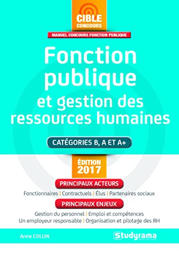 Fonction publique et gestion des ressources humaines : catégories b, a ...