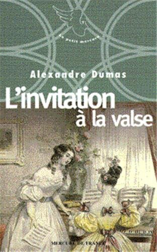 L'invitation à la valse de Alexandre Dumas | Recyclivre