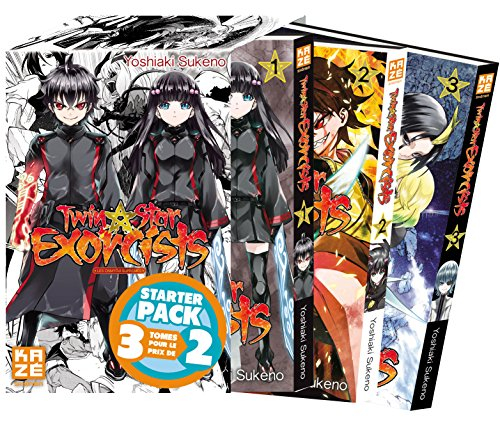 Twin star exorcists : tomes 1 à 3 de Yoshiaki Sukeno | Recyclivre