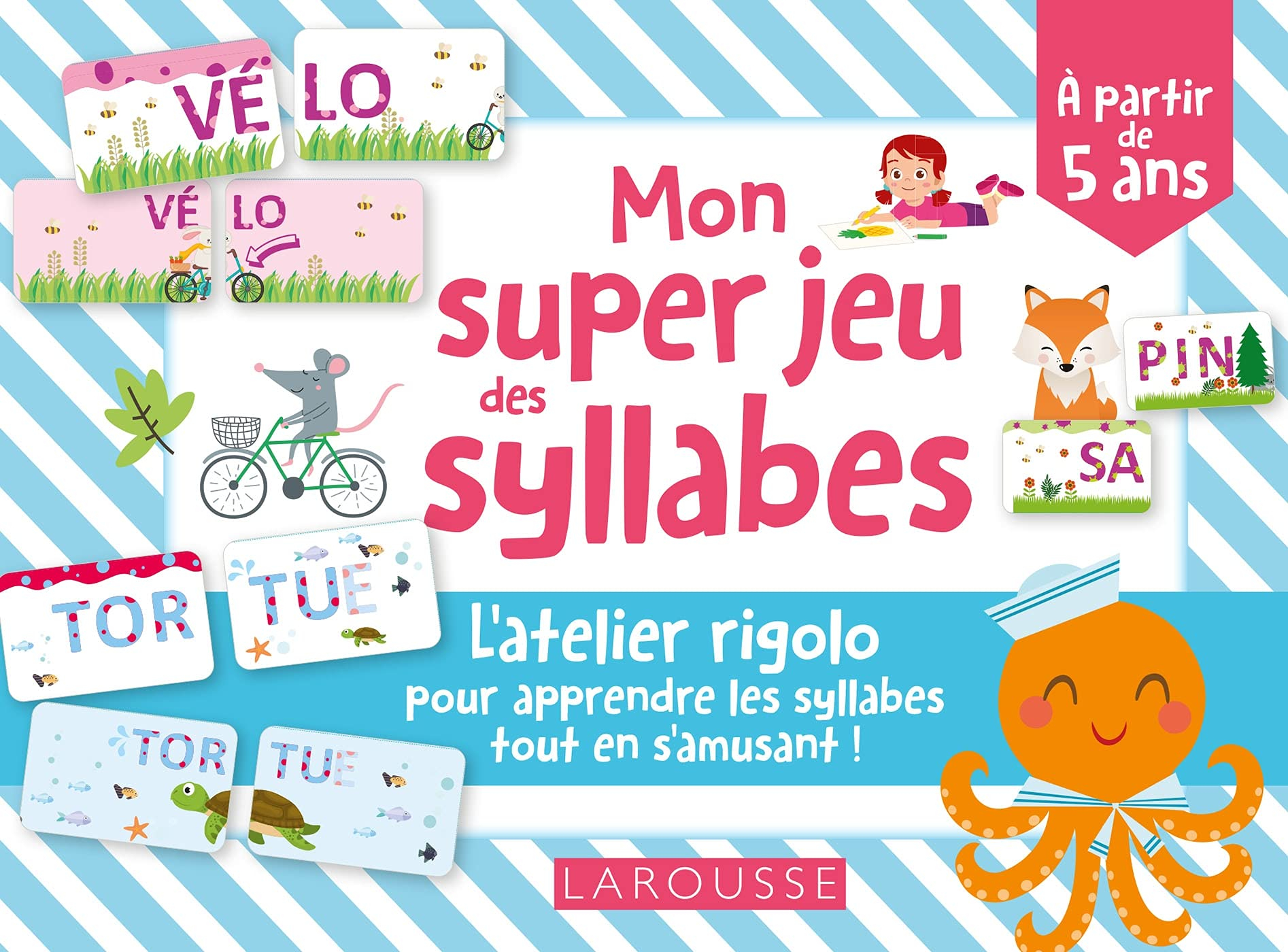 Mon super jeu des syllabes : l'atelier rigolo pour apprendre les ...