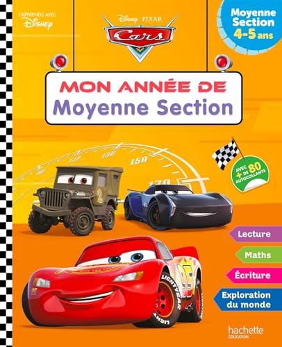 Cars : mon année de moyenne section : maternelle, 4-5 ans de Disney ...