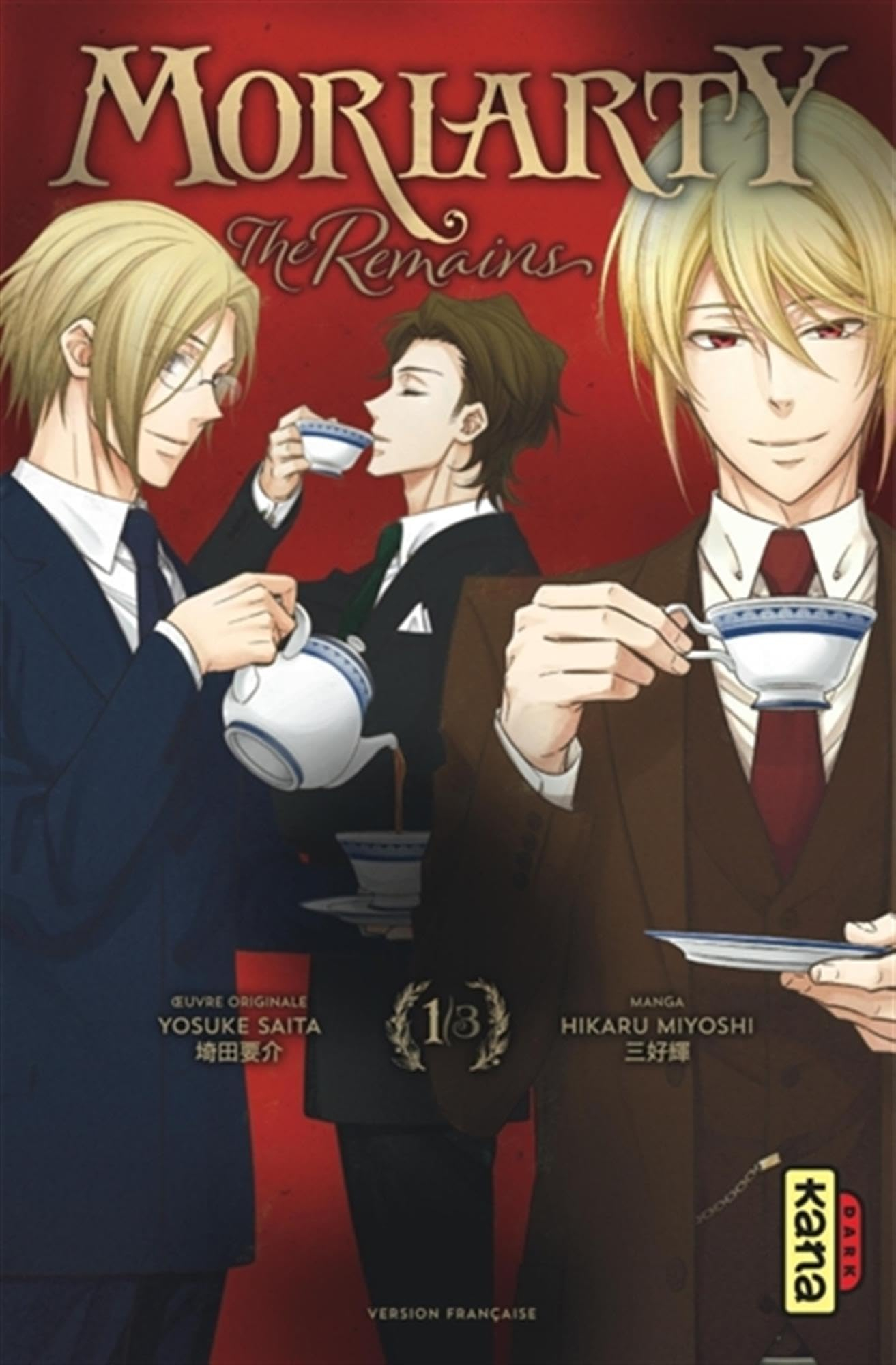 Moriarty : the remains. vol. 1 de Yosuke Saita, Hikaru Miyoshi | Recyclivre