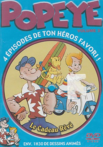 Popeye volume 5, 4 épisodes de ton héros favori (le génie, le cadeau ...