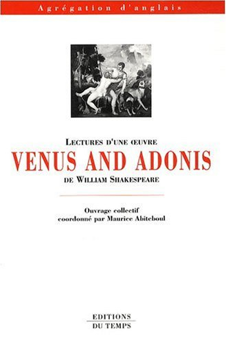 Venus and adonis de william shakespeare de Maurice Abiteboul | Recyclivre