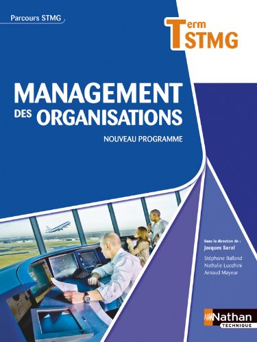 Management des organisations, terminale stmg : nouveau programme de ...