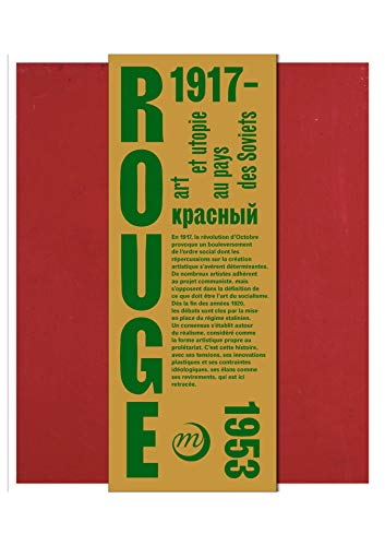 Rouge : art et utopie au pays des soviets, 1917-1953 de Collectif | Recyclivre