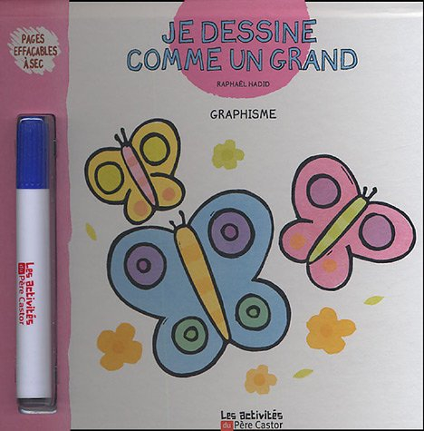 Je dessine comme un grand. graphisme de Raphaël Hadid | Recyclivre